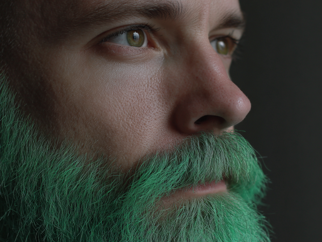 Coloration barbe – Conseils peau sensible